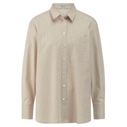 Peter Hahn - Long-Bluse mit 1/1-Arm, beige, Gr. 40 / M - Baumwolle