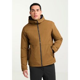 Jack Wolfskin Herren Winterjacke "PAMIR JKT M", braun, Gr. M, Obermaterial: 100% Polyamid. F&uuml;llung: 100% Polyester. Futter: 100% Polyester, Jacken,
