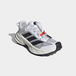 adidas terrex Herren Wanderschuh "FREEHIKER SL GORE-TEX", Gr. 46, schwarz-wei&szlig;, Textil, Schuhe, wasserdicht dank Gore-Tex Membrane