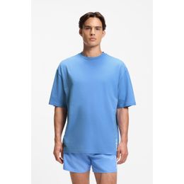 HUGO UNDERWEAR Herren T-Shirt "TIKI T-SHIRT"bright blau 433, Gr. XXL, Jersey, Obermaterial: 100% Baumwolle, Shirts