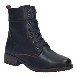 Josef Seibel Damen Stiefelette "Kate 07, dunkelblau-kombi", Gr. 40, blau, Obermaterial: 100% Rindsleder Leather cow., Schuhe
