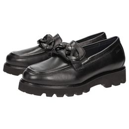 Sioux Damen Slipper "Meredira-727-H", Gr. 42, schwarz, Obermaterial: 100% Lammnappaleder LANA. 100% Gummi rubber., Schuhe