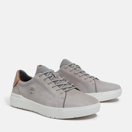 Timberland Herren Sneaker "SENECA BAY - LOW LACE UP SNEAKER", Gr. 43,5, grau, Leder, Schuhe, aus Leder
