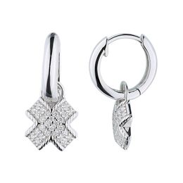 Jobo Ohrringe Damen Gr&ouml;&szlig;e One Size silber
