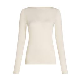 Hunkem&ouml;ller Hunkem&ouml;ller Shirt ' Boatneck Cashmere' female size XXL Wool white