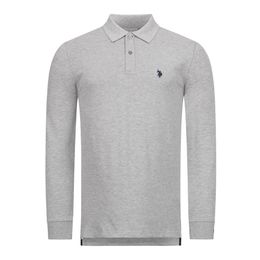 U.S. Polo Assn. Poloshirt Herren Gr&ouml;&szlig;e M hellgrau