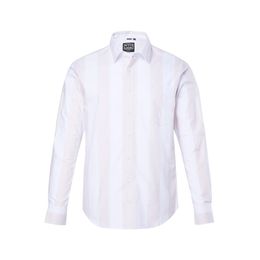 STHUGE Button Up Shirt male size XXL Dusky pink / White