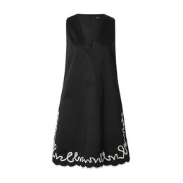 BOSS Kleid 'Dembrolai' Damen Gr&ouml;&szlig;e 44 schwarz / wei&szlig; Sommerkleid