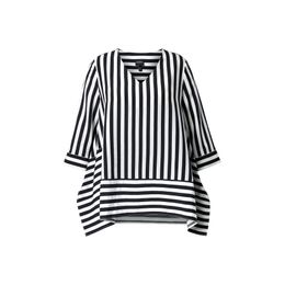 Ulla Popken Bluse Damen Gr&ouml;&szlig;e L/XL schwarz / wei&szlig;