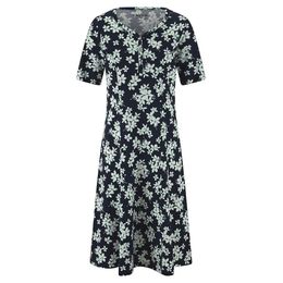 Green Cotton - Kleid Mette, blau, Gr. 40 / M - Baumwolle