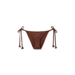 CALZEDONIA Bikinihose 'FLORAL CROCHET' Damen Gr&ouml;&szlig;e L braun