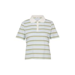 s.Oliver Shirt female size XXS Light blue / Light yellow / Olive / White