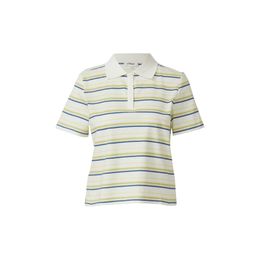 s.Oliver Shirt female size XXS Cream / Gentian / Light yellow / Light green