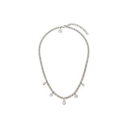 PURELEI Kette 'Soft Shine' Damen Gr&ouml;&szlig;e 40 / 45cm silber / perlwei&szlig;