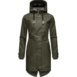 Navahoo Funktionsmantel 'Rainy Flower' Damen Gr&ouml;&szlig;e XS khaki