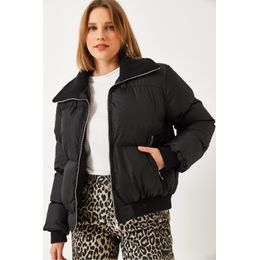 Bianco Lucci Jacke Damen Gr&ouml;&szlig;e S schwarz