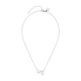 PURELEI Kette 'Letter Heart G' Damen Gr&ouml;&szlig;e 50 / 55cm silber