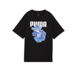 Puma T-Shirt Damen Gr&ouml;&szlig;e S lila / schwarz / wei&szlig;