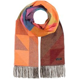 FRAAS Schal Damen Gr&ouml;&szlig;e One Size blau / neonorange / neonpink