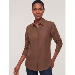 Walbusch Hemdbluse aus Thermoflanell