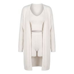Zytzrzy Hausanzug 'Cozy' Damen Gr&ouml;&szlig;e XXL wei&szlig;