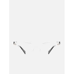 DKNY Sonnenbrille Damen Gr&ouml;&szlig;e 53 transparent