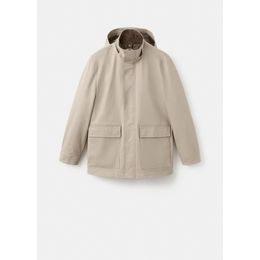 Mango Man Between-Seasons Parka 'Marcus' male size S Light beige
