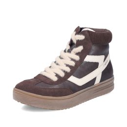 Rieker High-Top Sneakers ' L2530 ' female size 43 Brown / White