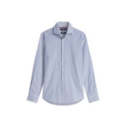 Tommy Hilfiger Hemd 'New York' Herren Gr&ouml;&szlig;e 45 blau / offwhite