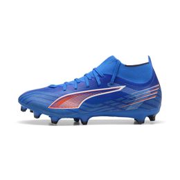 Puma Soccer Cleats 'Ultra 6 Match' male size 47 Blue / Orange red / Off white
