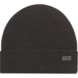 P.A.C. Watof Unisex Beanie schwarz - H&uuml;te & M&uuml;tzen von PAC