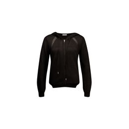 Deeluxe Jacke ' NOREEN ' Damen Gr&ouml;&szlig;e L schwarz / silber