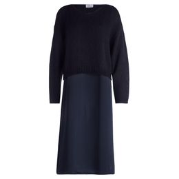 Robe L&eacute;g&egrave;re Kleid Damen Gr&ouml;&szlig;e 42 dunkelblau Sommerkleid
