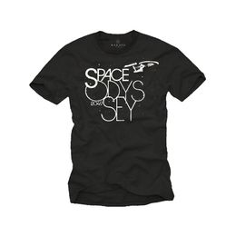 Makaya Shirt 'Space Odyssey' Herren Gr&ouml;&szlig;e L schwarz