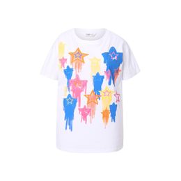 Angel of Style Shirt Damen Gr&ouml;&szlig;e 9XL blau / gelb / koralle / pink / wei&szlig;