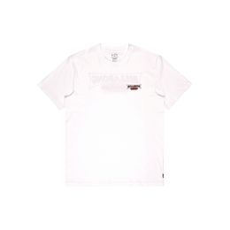 Billabong T-Shirt 'Since 73 Burleigh' Herren Gr&ouml;&szlig;e XXL helllila / hellorange / schwarz / wei&szlig;
