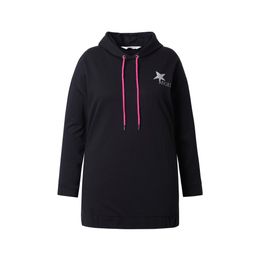 Angel of Style Sweatshirt Damen Gr&ouml;&szlig;e 5XL grau / pink / schwarz