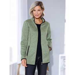 Strickfleecejacke