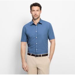 OLYMP Button Up Shirt male size L Blue