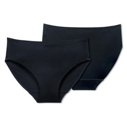 Tchibo - 2 Komfort-Soft-Slips - schwarz