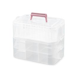 Tchibo - 3 Aufbewahrungsboxen - wei&szlig;
