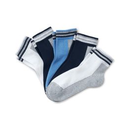 Tchibo - 5 Paar Sport-Sneakersocken - Kinder - Gr. 39-42 - dunkelblau