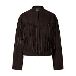 Pieces Jacke Damen Gr&ouml;&szlig;e S dunkelbraun Sommerjacke