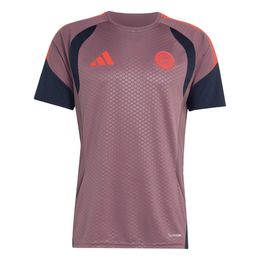 adidas Performance Funktionsshirt 'FC Bayern M&uuml;nchen 26/27 Cup' Herren Gr&ouml;&szlig;e XS/S mauve / rot / schwarz