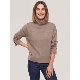 Walbusch W&auml;rmendes Sweatshirt mit Schalkragen