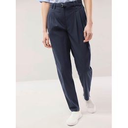 Walbusch Bundfaltenhose aus Baumwollmix