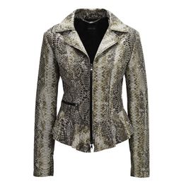 Madeleine Mode MADELEINE Between-Season Jacket female size L Mixed colors