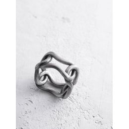 Reytel Ring 'DOUBLE' Herren Gr&ouml;&szlig;e 71 silber