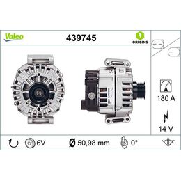 Valeo Generator NEW ORIGINAL PART 439745 f&uuml;r Mercedes