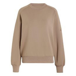 adidas Sportswear Sportsweatshirt 'Soft Lux' Damen Gr&ouml;&szlig;e S camel